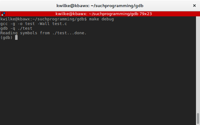 Such Programming Debugging C Programs With GDB Part 1